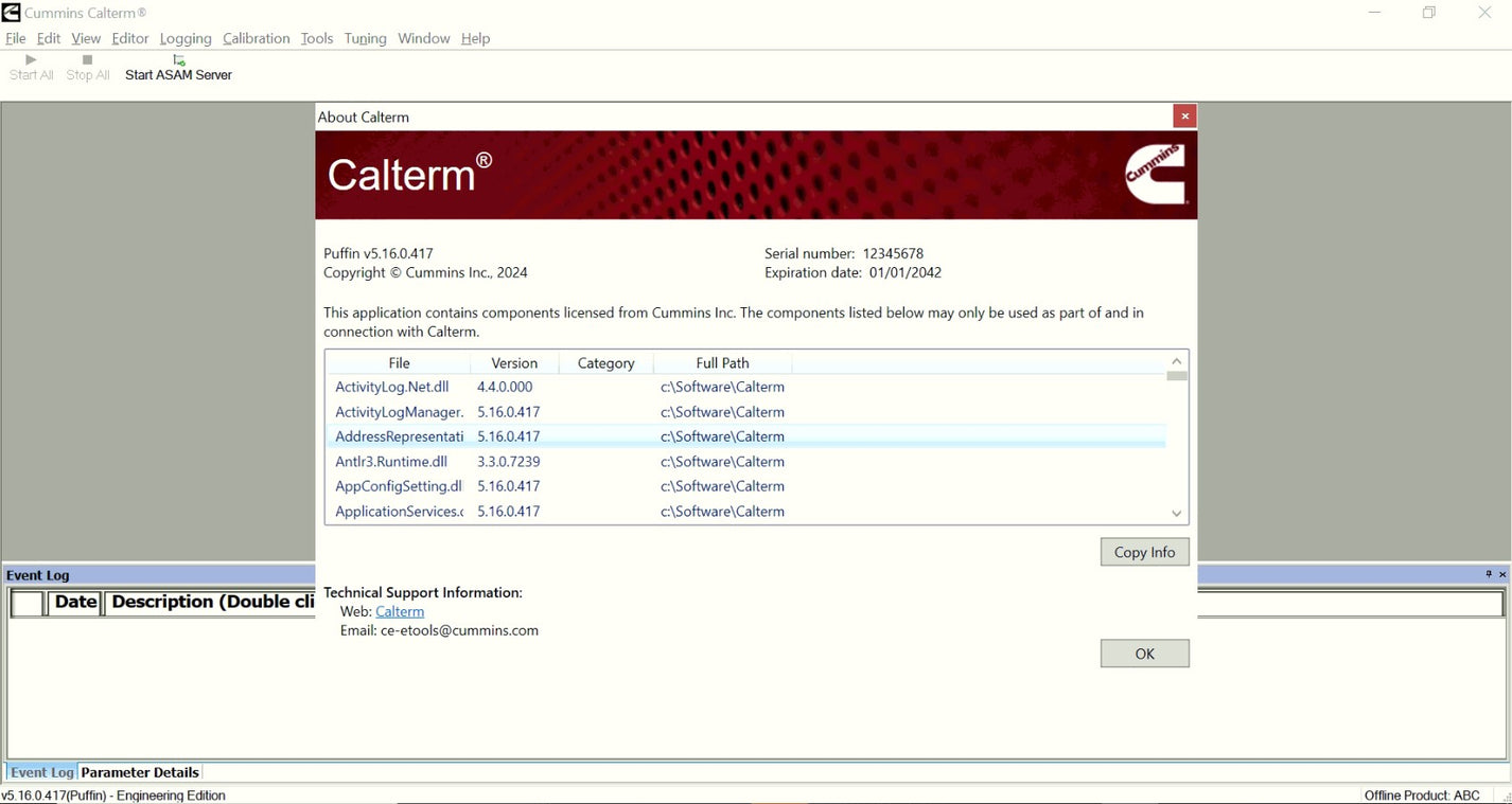 Cummins Calterm 5.16 – OBD TECH TOOLS