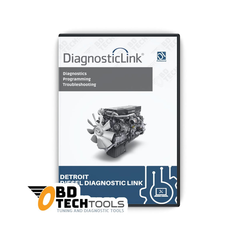 Detroit Diesel Diagnostic Link DDDL 8.09 + 4 Programas – OBD TECH TOOLS