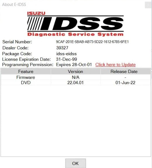 ISUZU IDSS 2023 – OBD TECH TOOLS